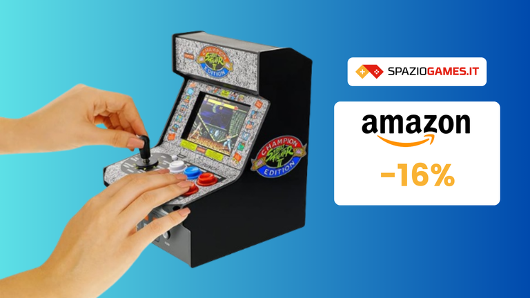 Mini cabinato con Street Fighter II a 83€: il classico arcade cult ...