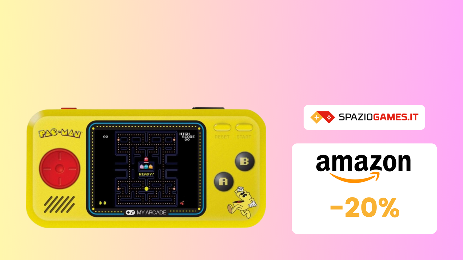 CHE OFFERTA! Mini console di Pac-Man a SOLI 43€! - SpazioGames