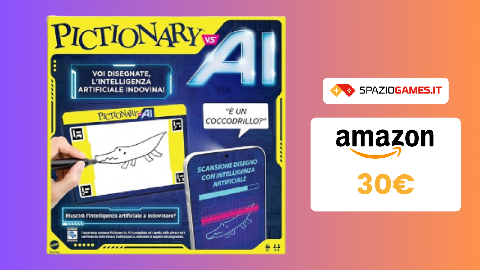 Pictionary Vs. AI a 30€: tutti contro l'intelligenza artificiale ...