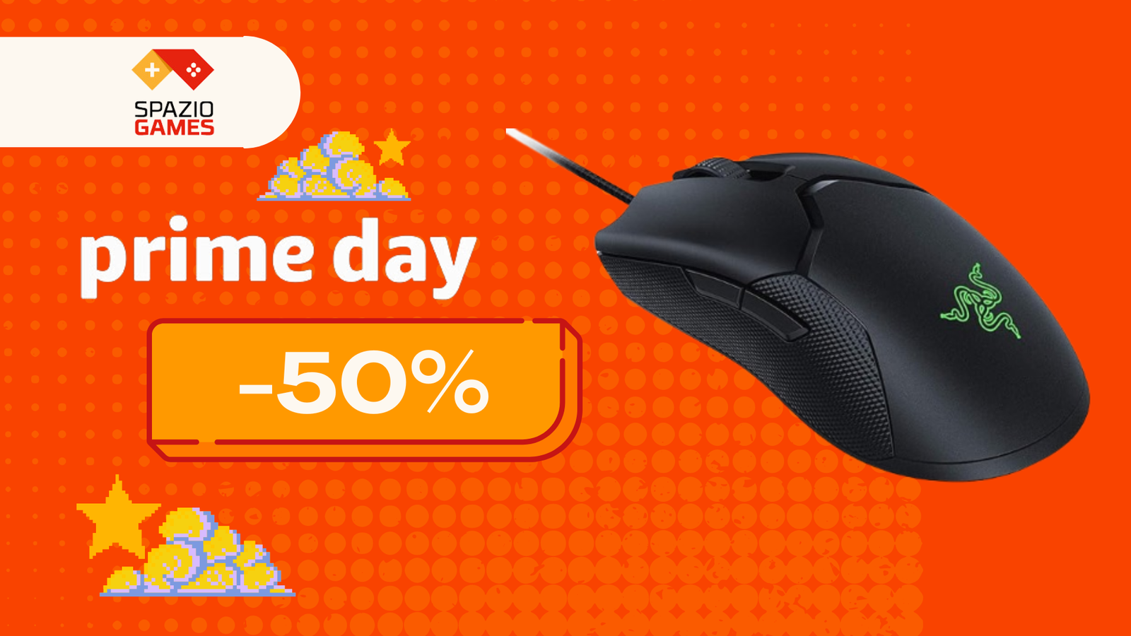Mouse da gaming Razer Viper 8K Hz a METÀ PREZZO: solo 50€! - SpazioGames