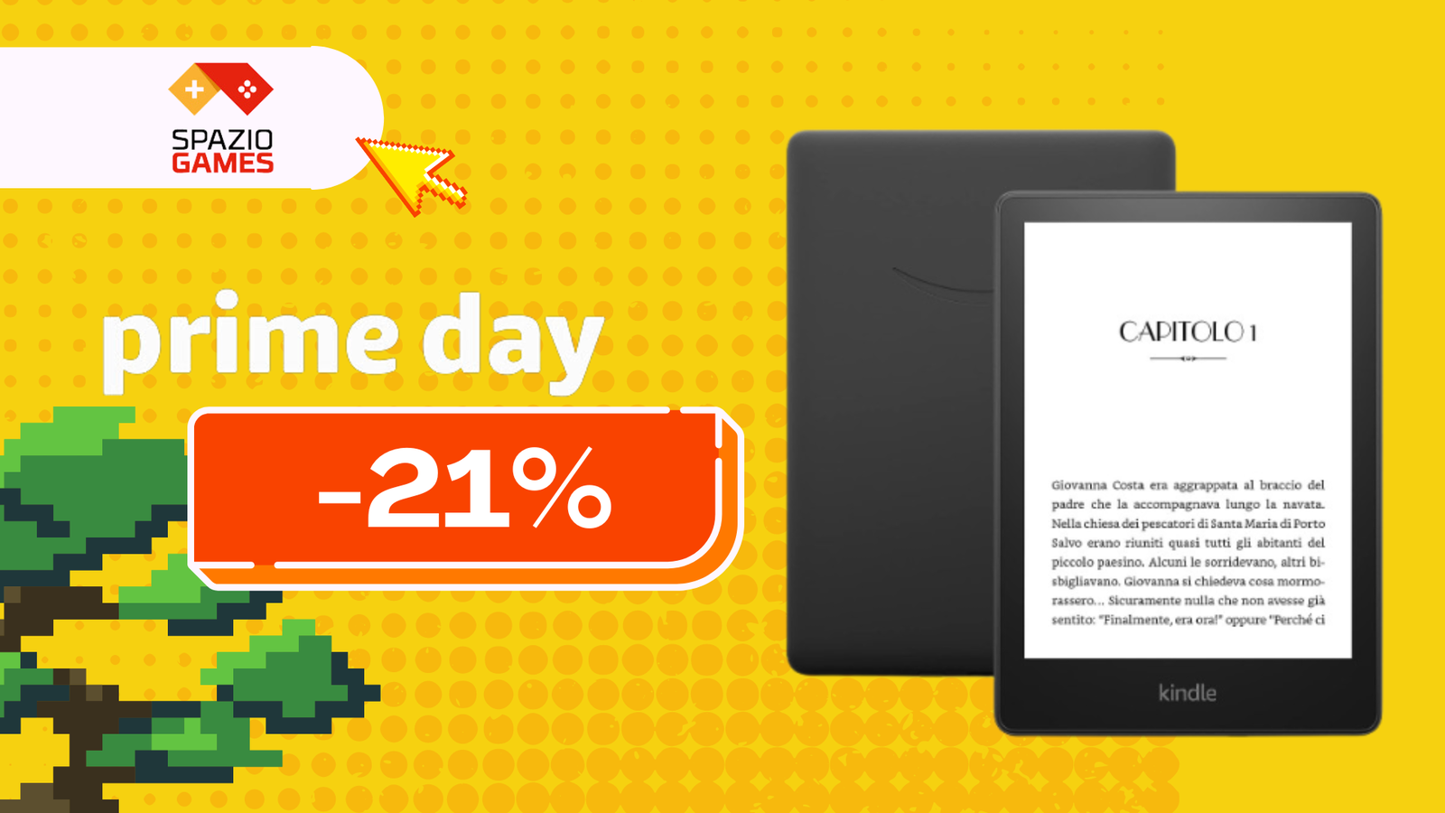 WOW! Kindle Paperwhite scontato del 21%! Oggi a SOLI 135€! - SpazioGames