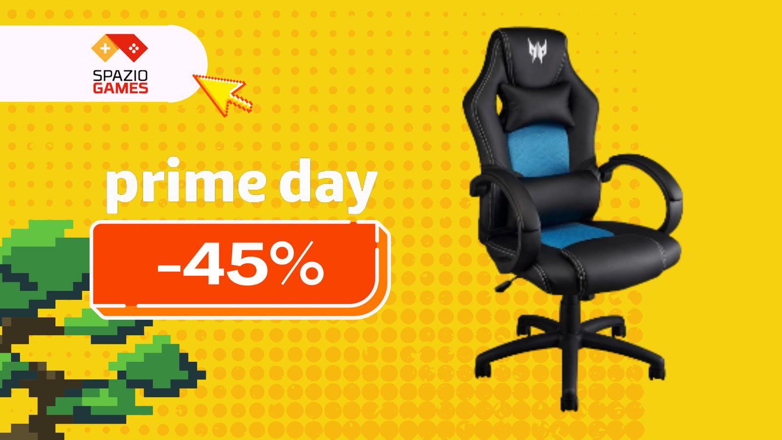 Sedia da gaming Predator Rift Essential a 99€: sconto del 45% ...