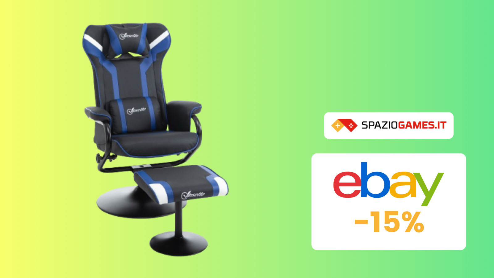 Questa bellissima sedia da gaming è SCONTATA del 15%! - SpazioGames