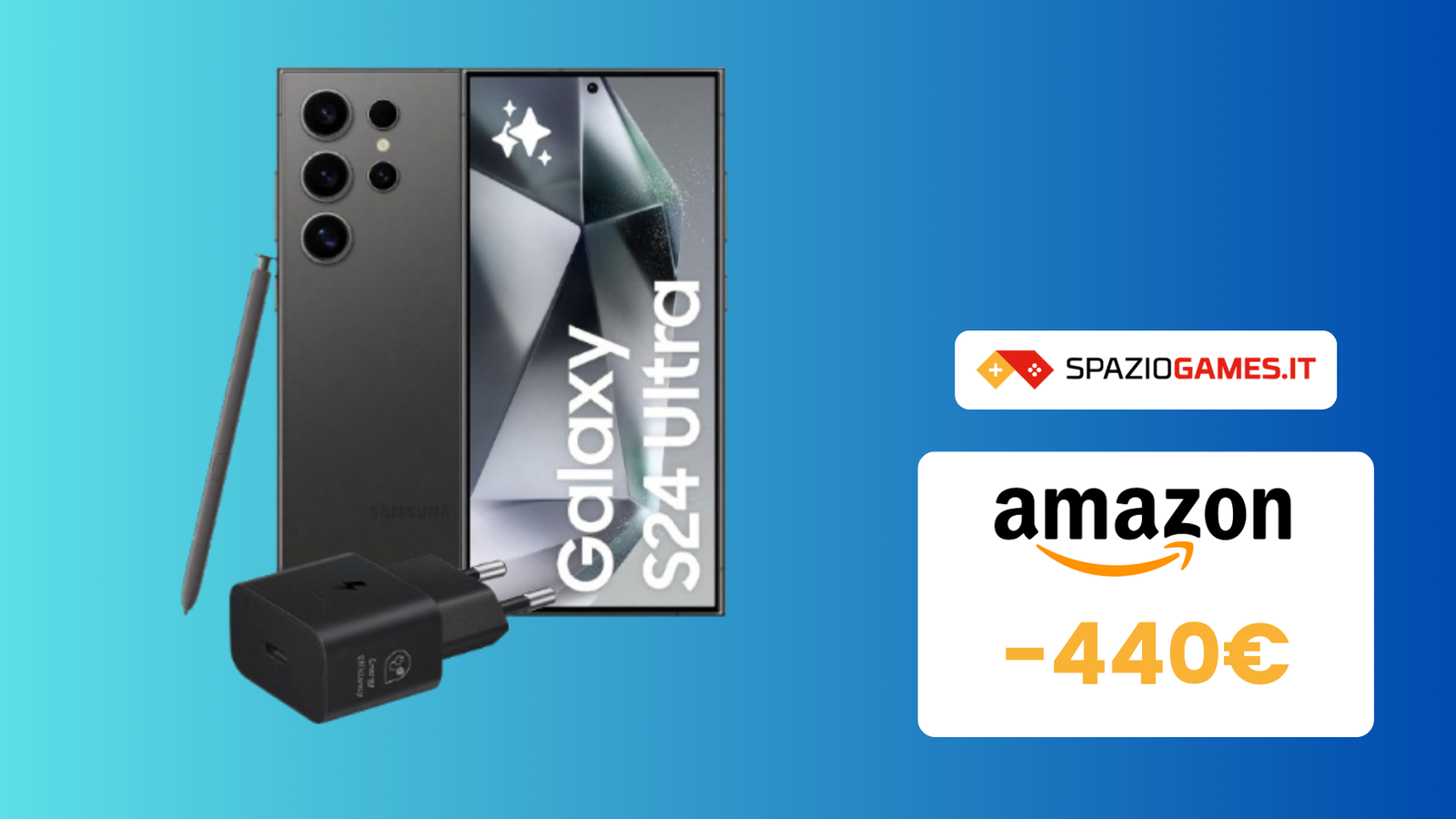 CHE PREZZO! Samsung Galaxy S24 Ultra oggi a 440€ IN MENO! - SpazioGames