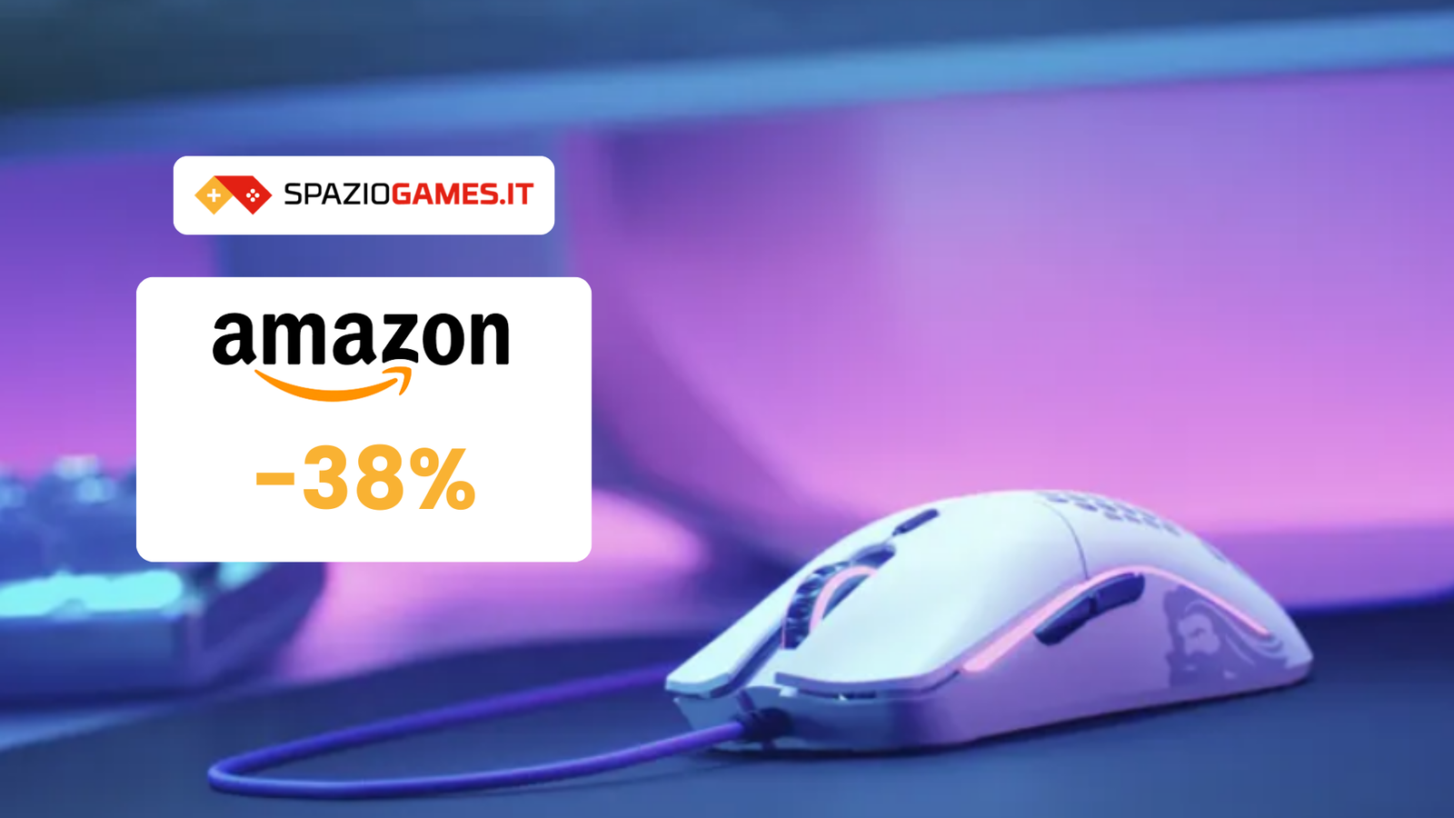 Leggerezza assoluta con il mouse Glorious Model O a 40€! - SpazioGames
