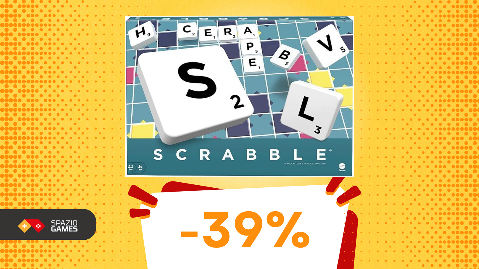 Cervello allenato? C'è Scrabble in super offerta a 20€! - SpazioGames