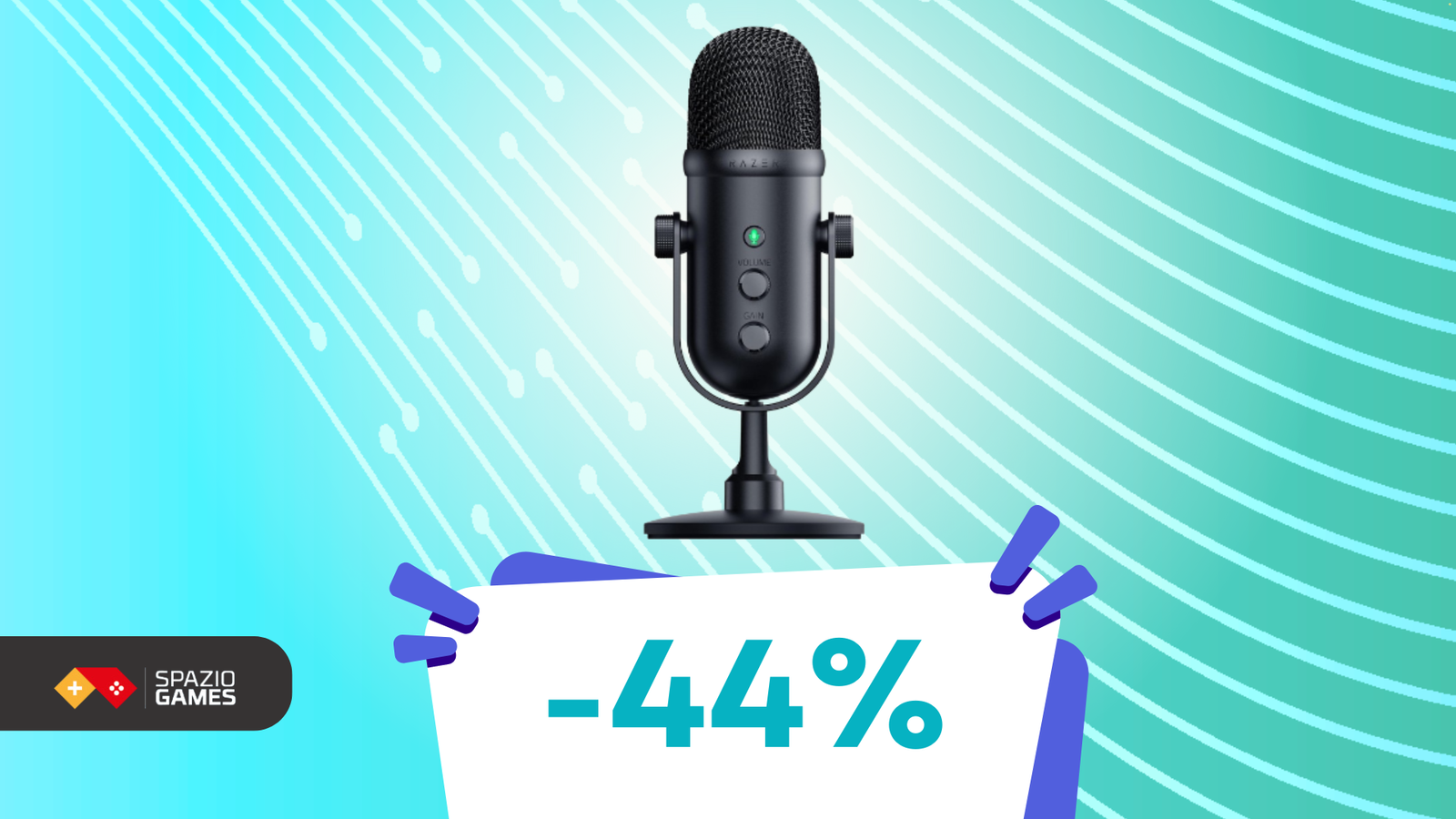 Il microfono Razer Seiren V2 Pro non è mai stato così CONVENIENTE! (-44 ...