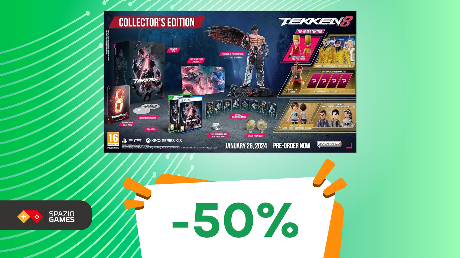 La Collector's Edition di Tekken 8 è solo per I VERI FAN! Oggi a METÀ ...