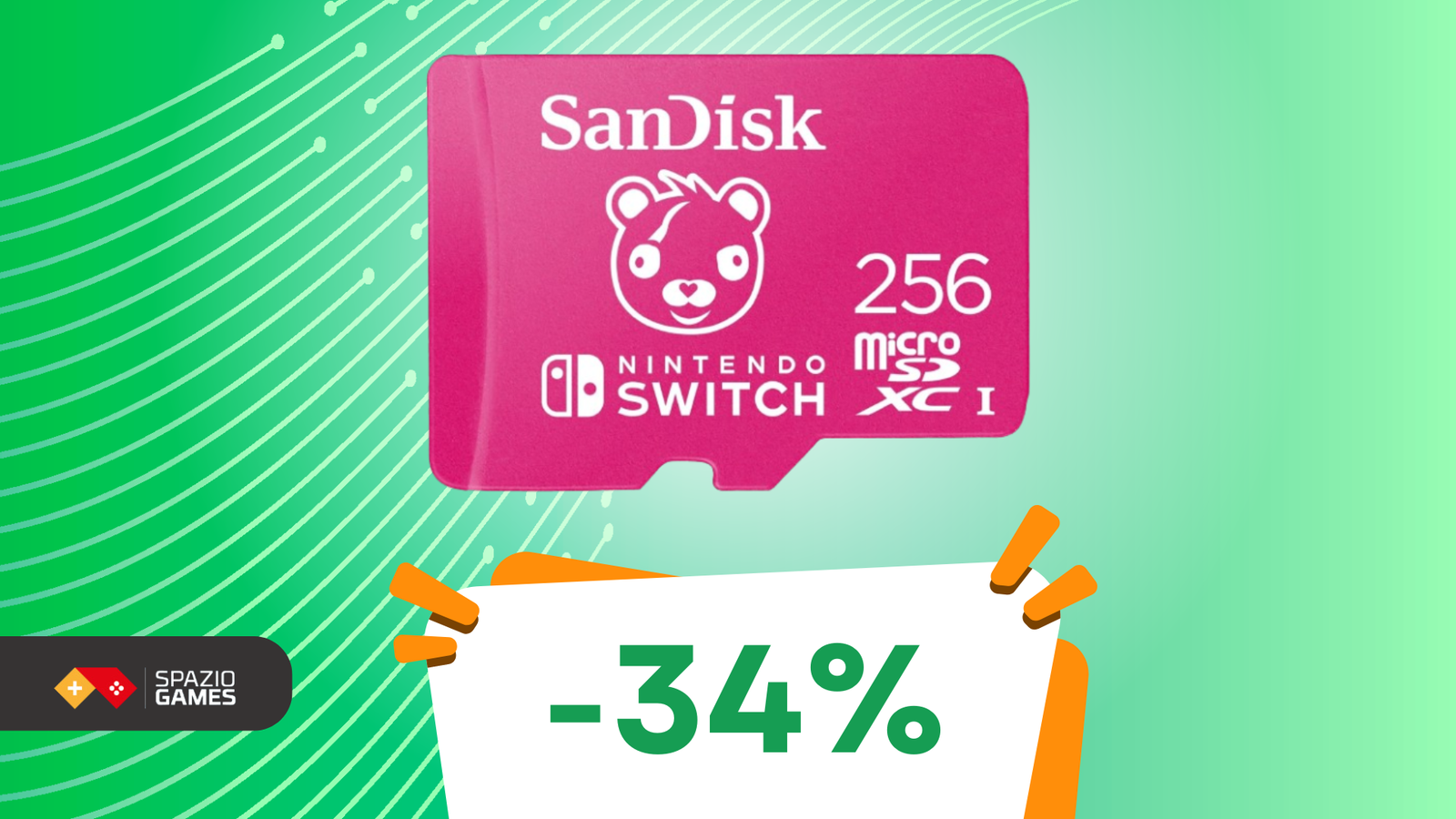 La Gaming Week propone questa splendida microSDXC SanDisk 256GB di ...