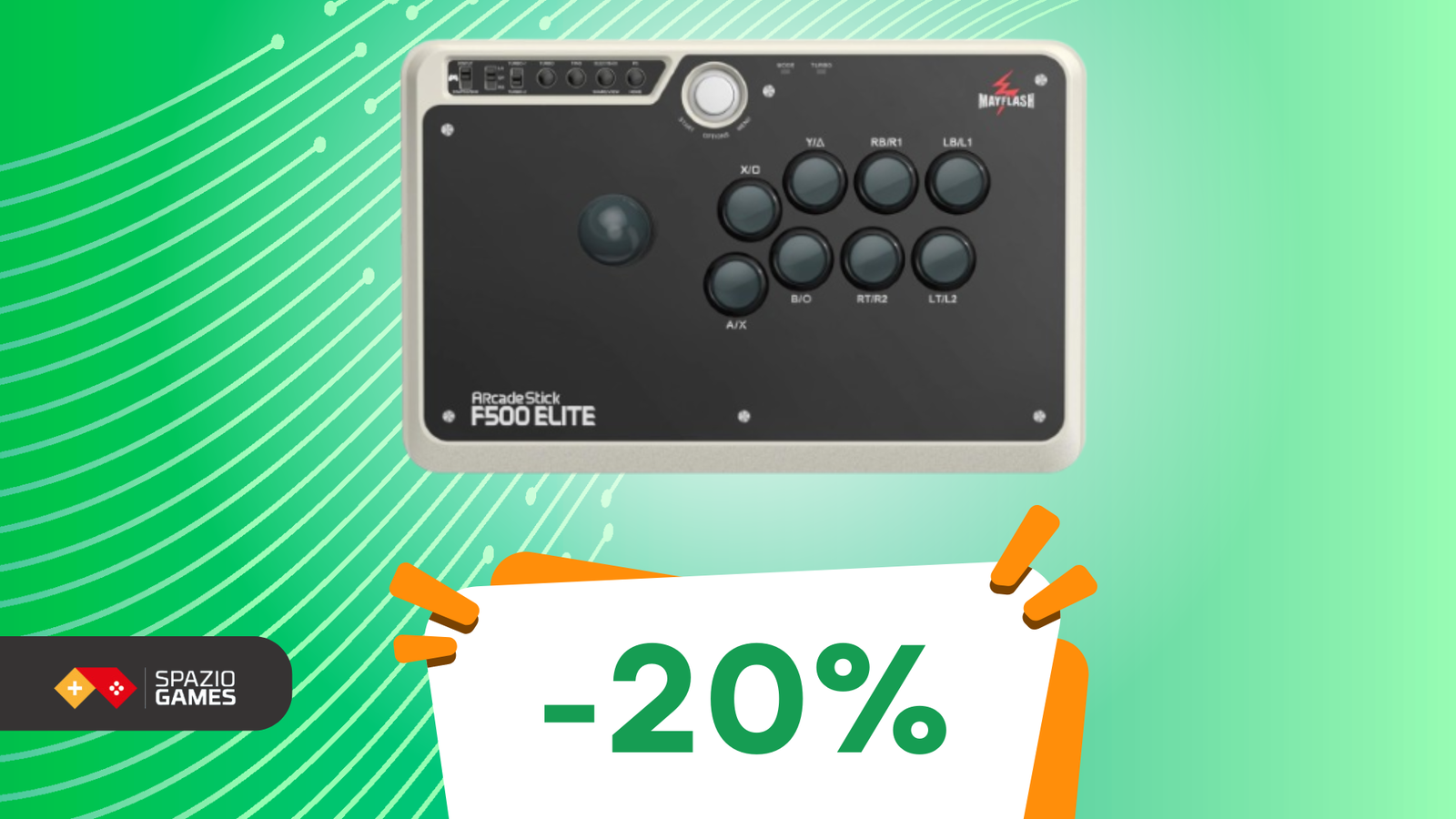Questo arcade stick multipiattaforma oggi COSTA POCHISSIMO! (-20%) - SpazioGames