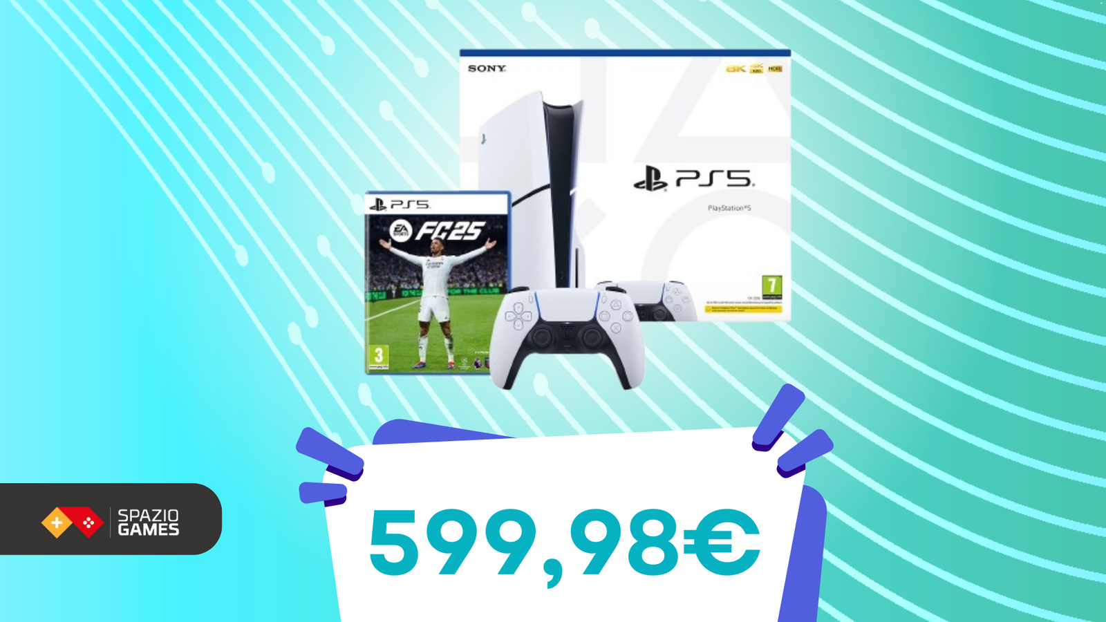 Bundle PS5 Slim + EA Sports FC 25 a un SUPER PREZZO da Gamestop ...