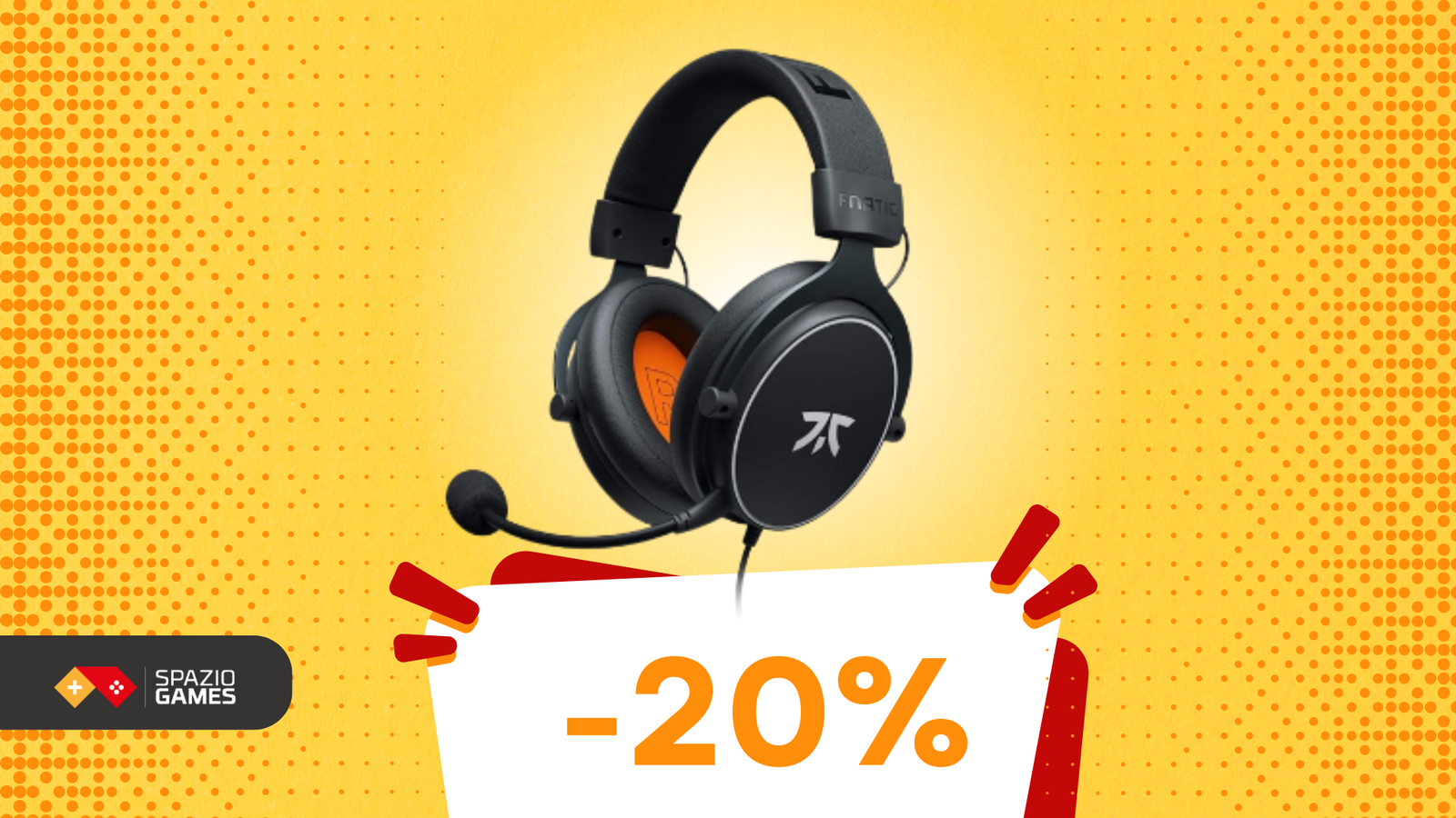 Cuffie Fnatic React: audio top da eSports a soli 64€! - SpazioGames