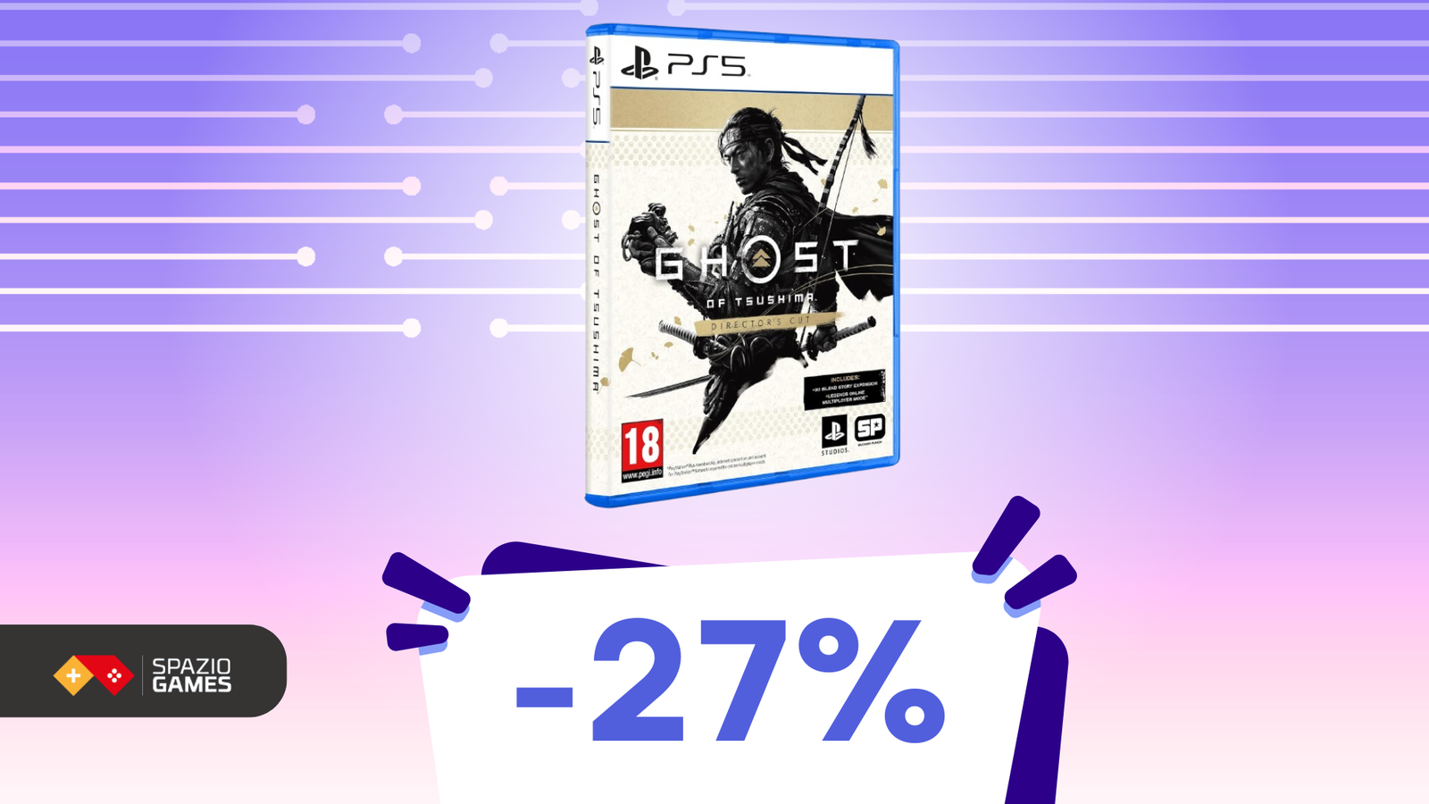 Ghost of Tsushima Director’s Cut: l'epopea samurai su PS5 a MENO DI 40 ...