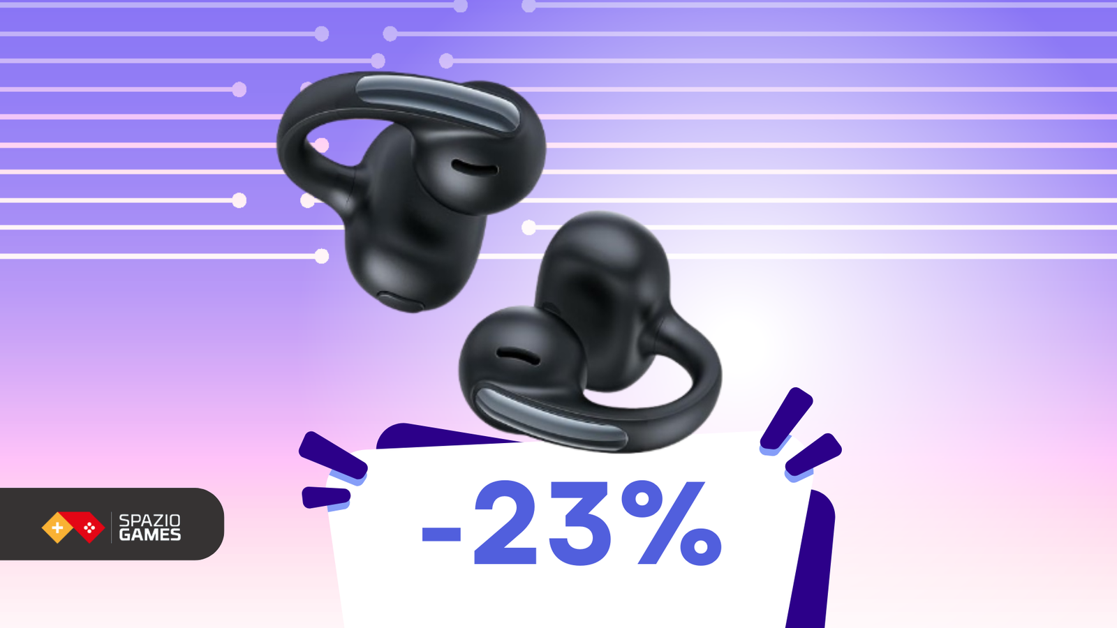 Baseus MC1 a soli 42€: 40 ore di suono in 5 grammi di peso! - SpazioGames