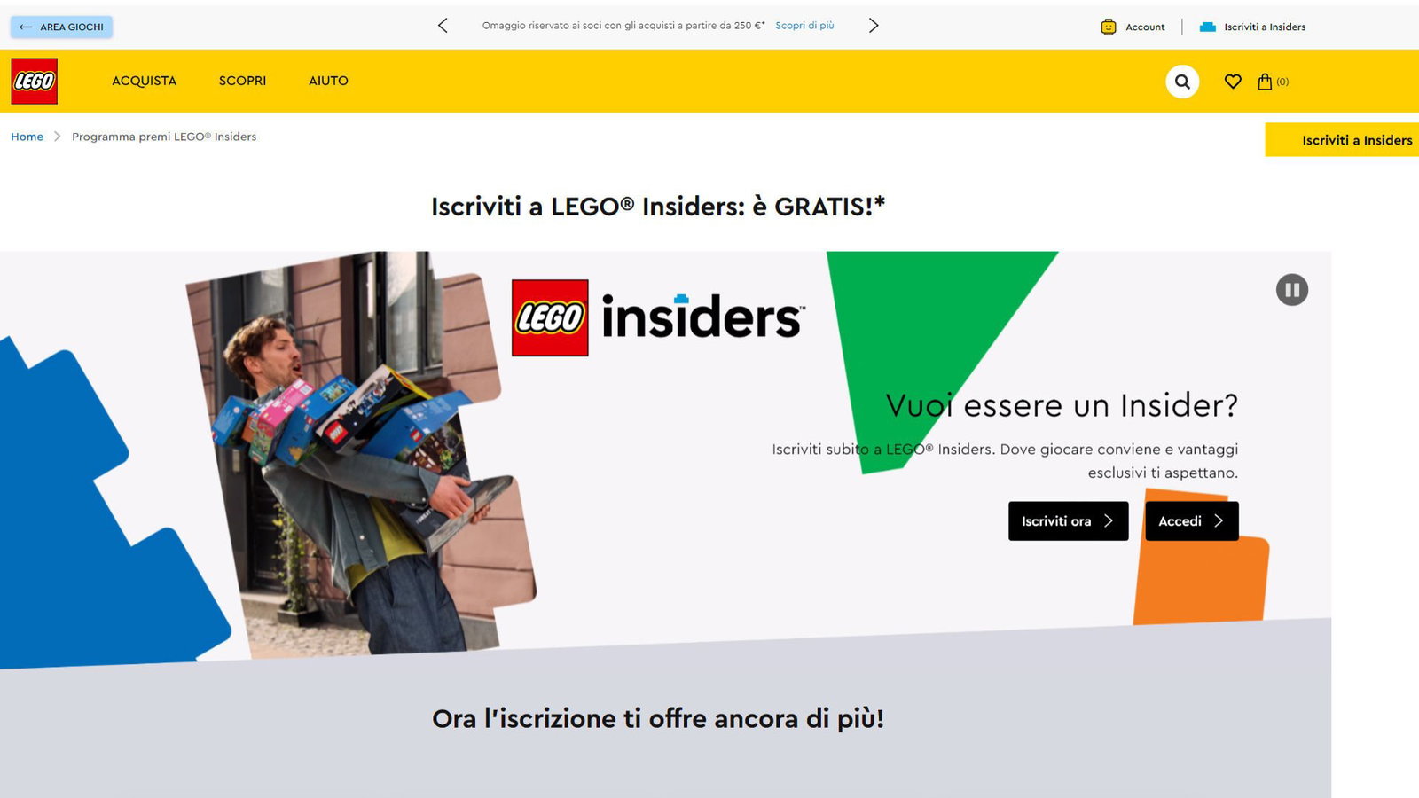 LEGO Insiders, cos'è e cosa cambia dal sistema VIP - SpazioGames