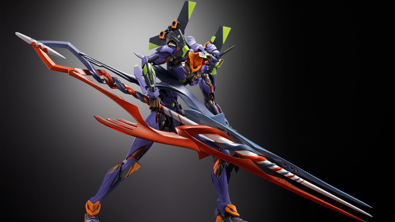 Eva Test Type-01 30TH: il Metal Build definitivo con la lancia di Gaius ...