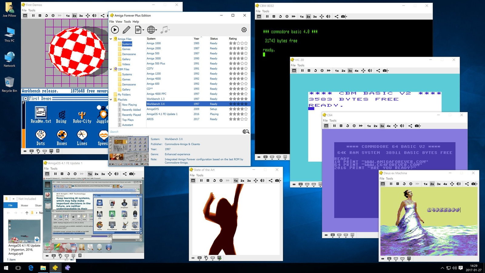 Amiga e Commodore 64 tornano a vivere sui PC moderni - SpazioGames