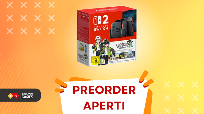 Nintendo Switch 2 + Leggende Pokémon Z-A: PRENOTA ORA il bundle speciale! - SpazioGames