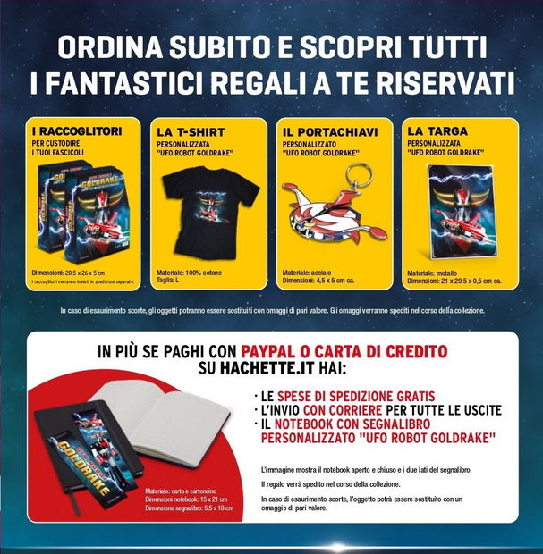 Goldrake torna in edicola con Hachette: costruisci il mitico robot e rivivi l’epopea di Actarus ...