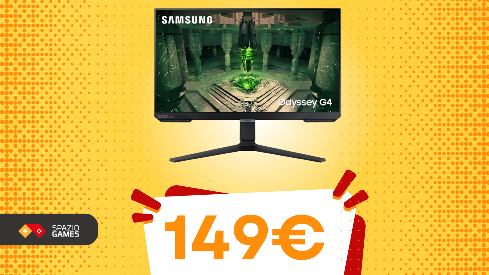 Gaming competitivo? Samsung Odyssey G4 a PREZZO STRACCIATO su Amazon ...