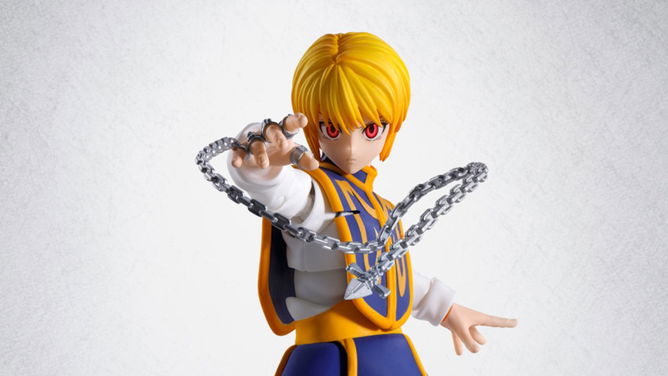 Kurapika debutta nella linea SH Figuarts con un’action figure epica - SpazioGames