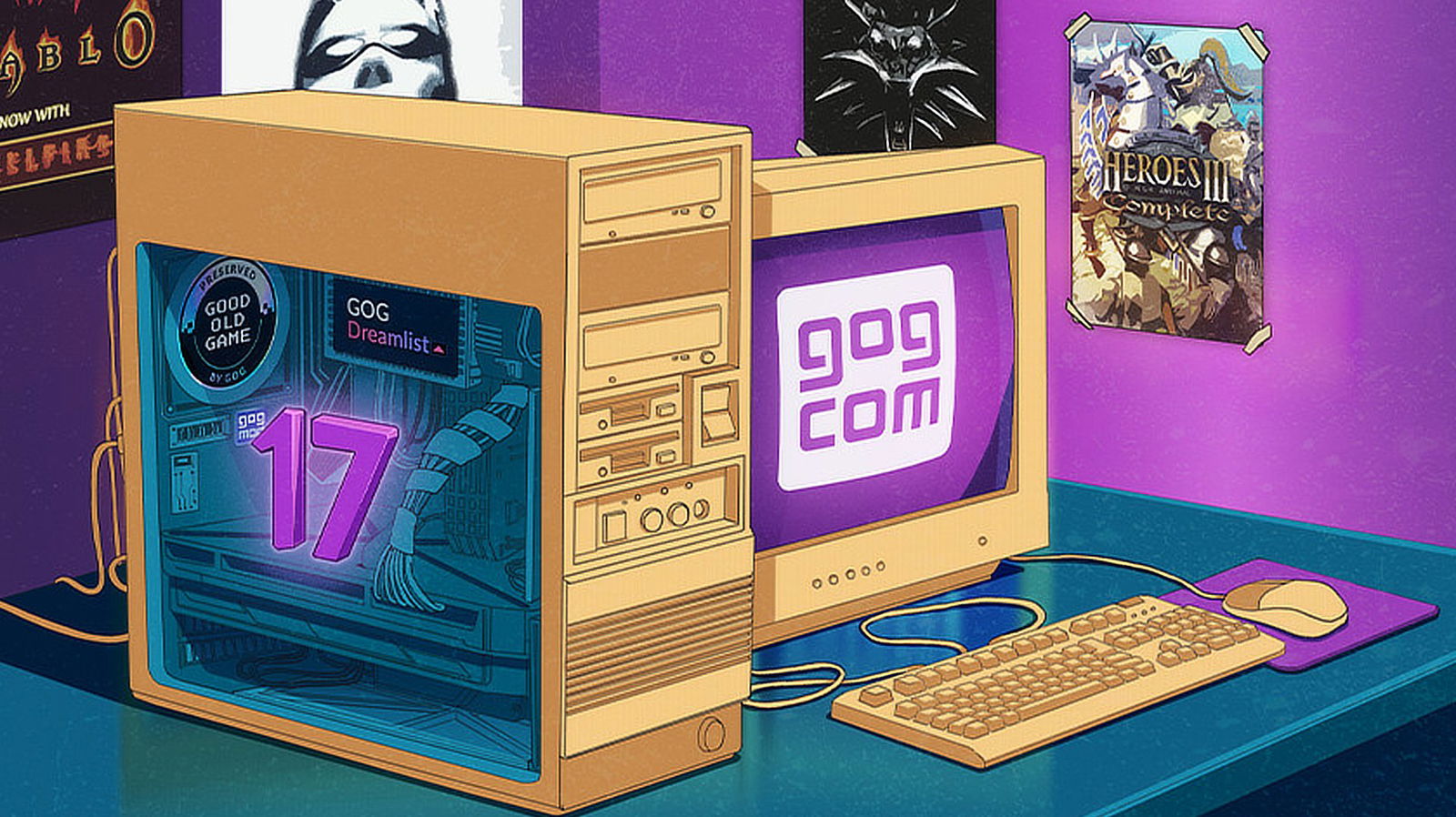 GOG festeggia 17 anni con 7 giochi del Preservation Program - SpazioGames