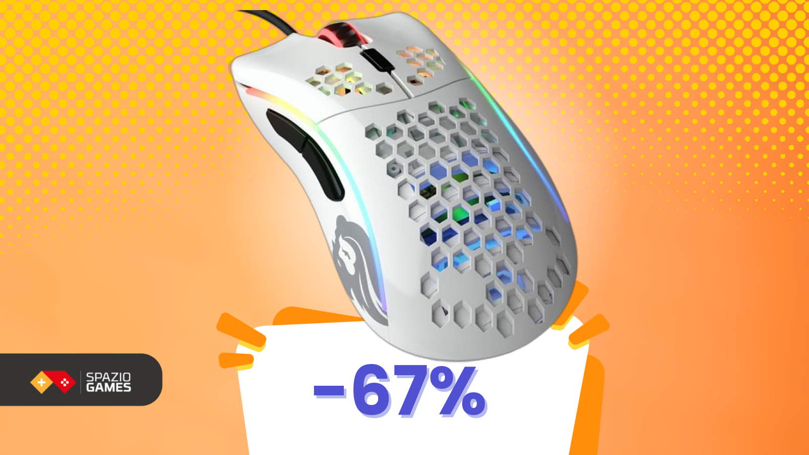 Questo mouse sembra incompleto, ma è stato progettato proprio così ...