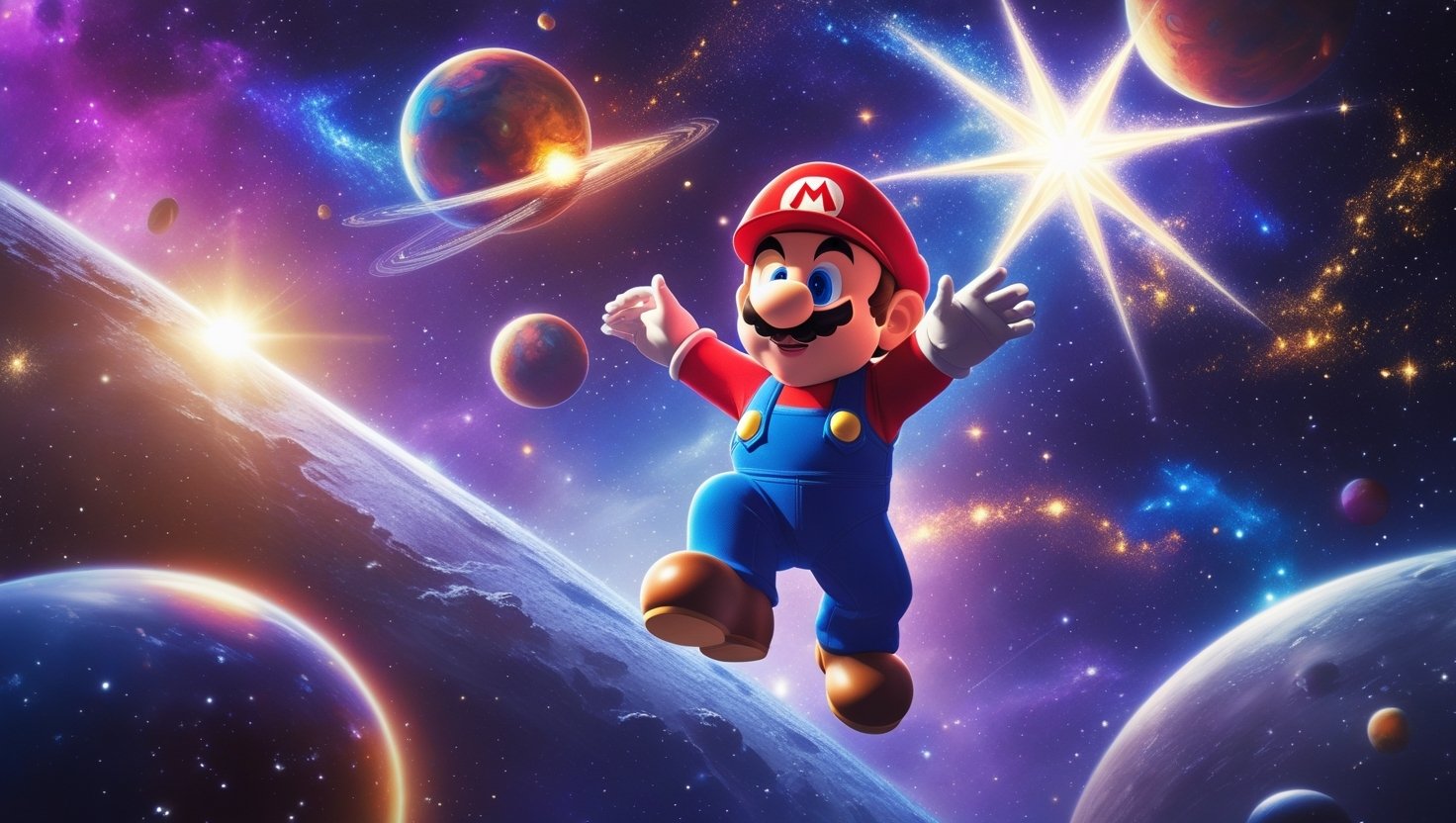 Il nuovo Trailer del film di Super Mario Galaxy è pieno di sorprese ...