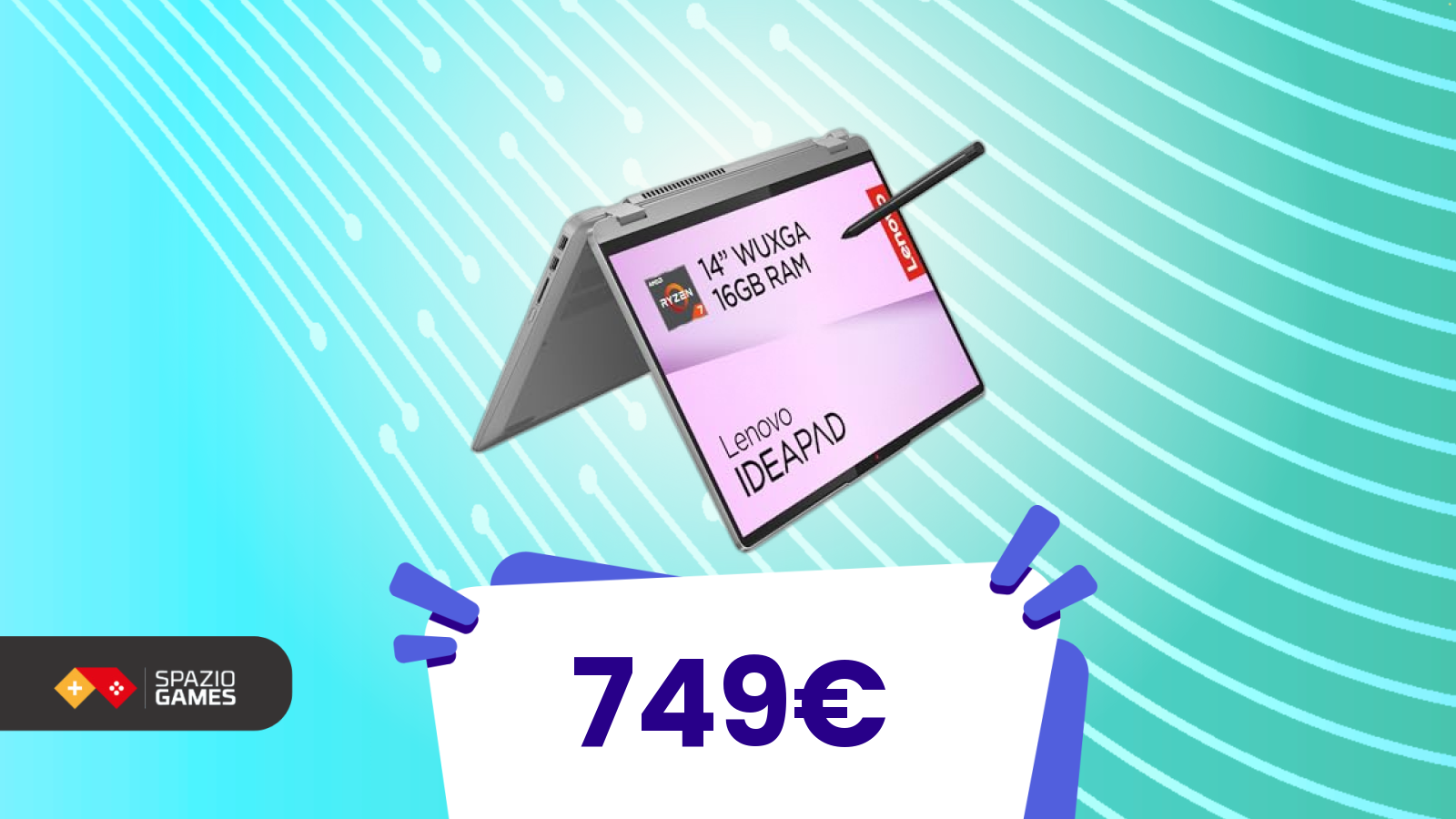 Primo sconto storico su questo Lenovo convertibile, solo per il Black ...