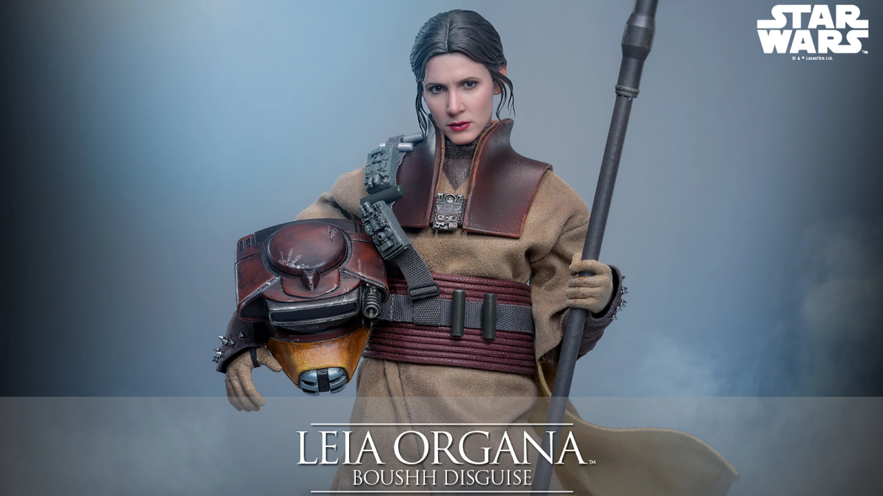 Star Wars: l’iconica Leia Organa Boushh rivive in scala 1:6 con Hot ...