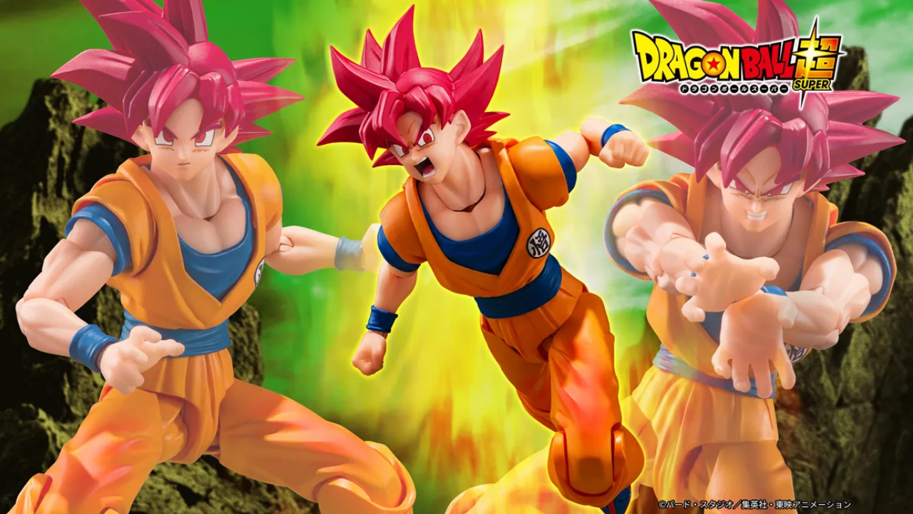 Son Goku God Aura: la nuova SH Figuarts di Bandai sprigiona potenza ...