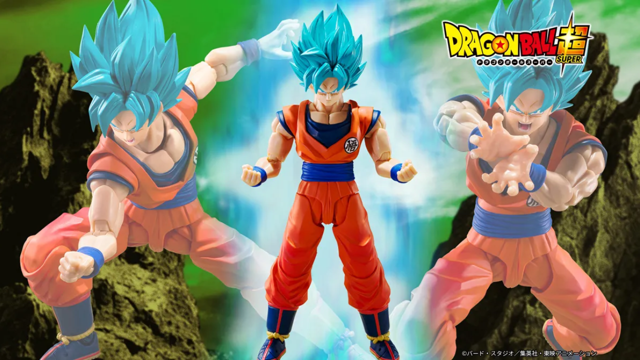 Son Goku SH Figuarts Blue Power Transcending Limits: potenza e ...
