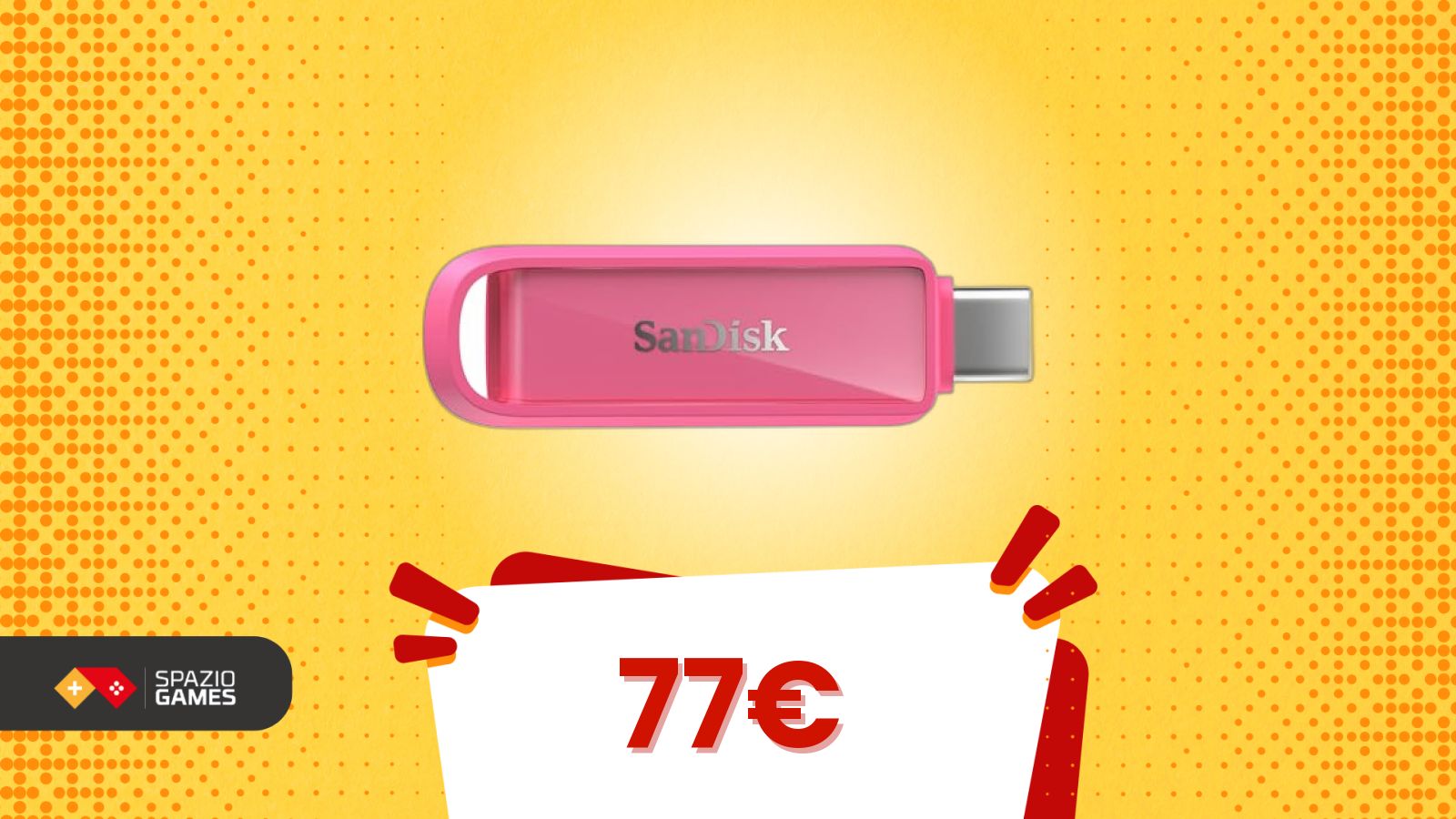 Con uscita USB-C, questa chiavetta USB funziona anche su smartphone ...