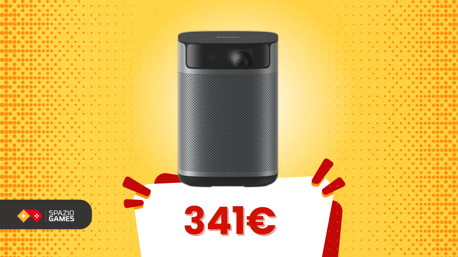 Luci spente, spettacolo acceso: videoproiettore Google TV con Netflix ...
