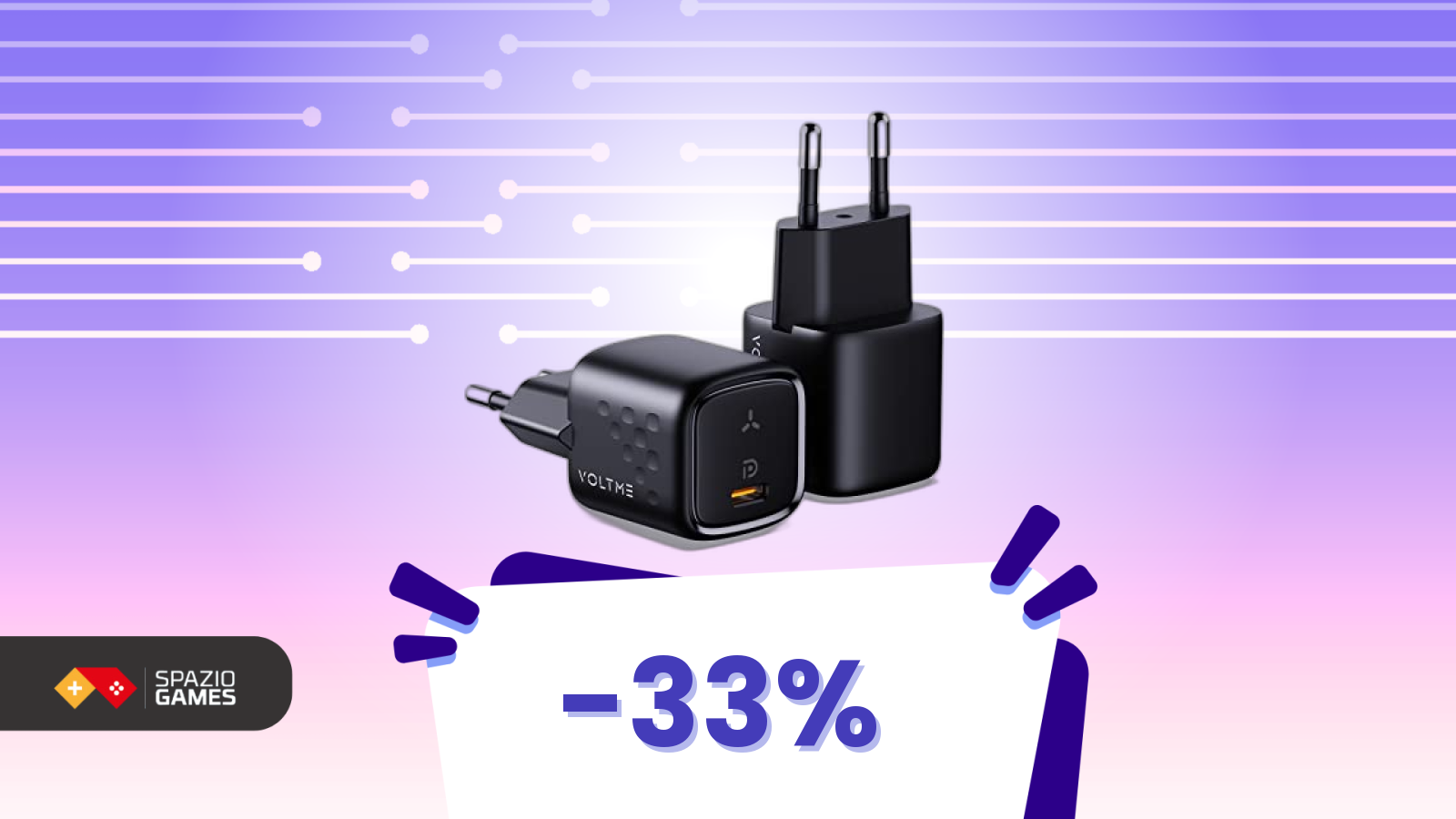 Offerta bomba: 2 caricatori GaN a soli 9€ - SpazioGames
