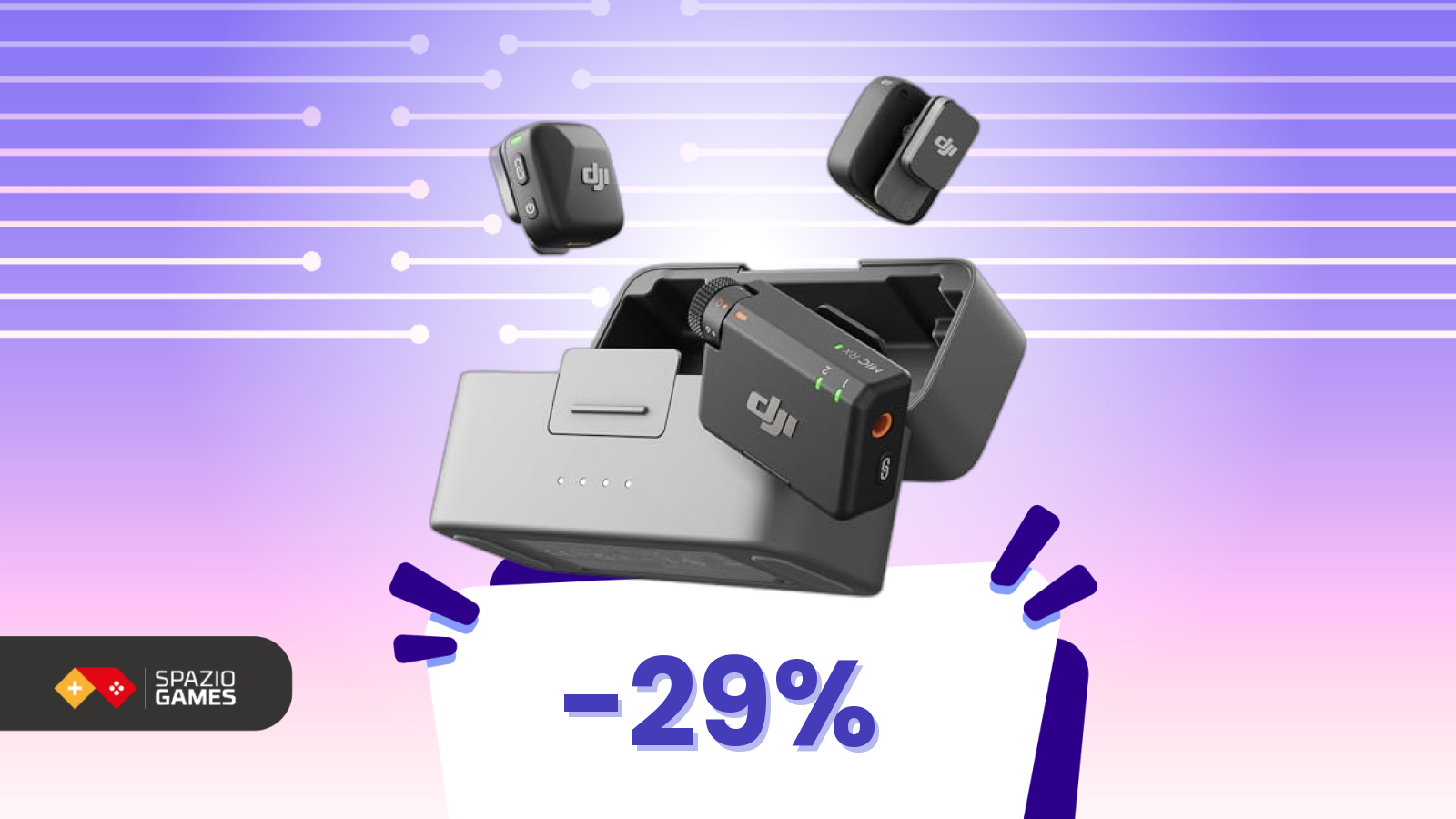 Il microfono DJI torna in super sconto su Amazon: affare ripescato ...