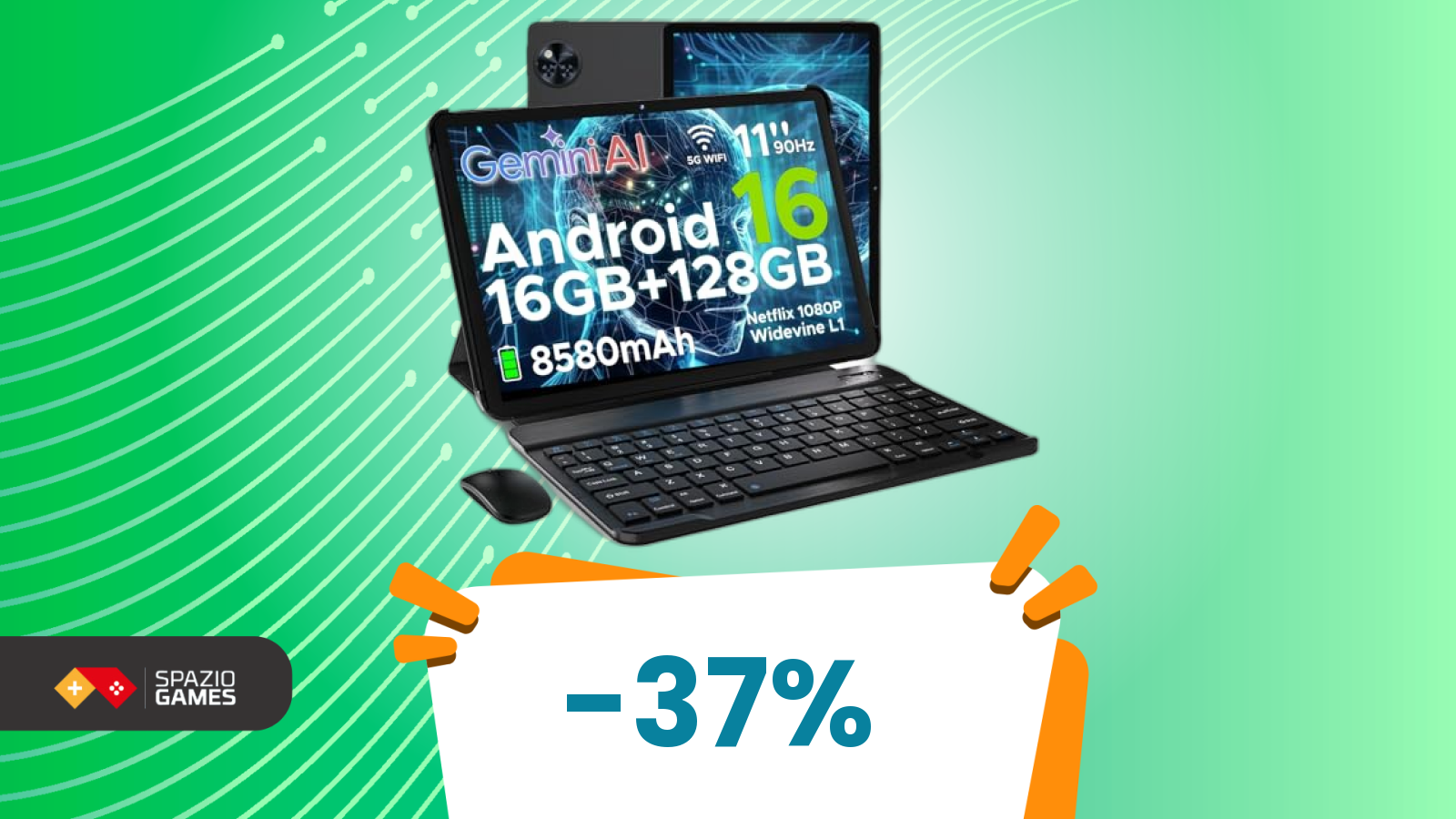 Questo tablet da 120€ ha più accessori di un iPad - SpazioGames