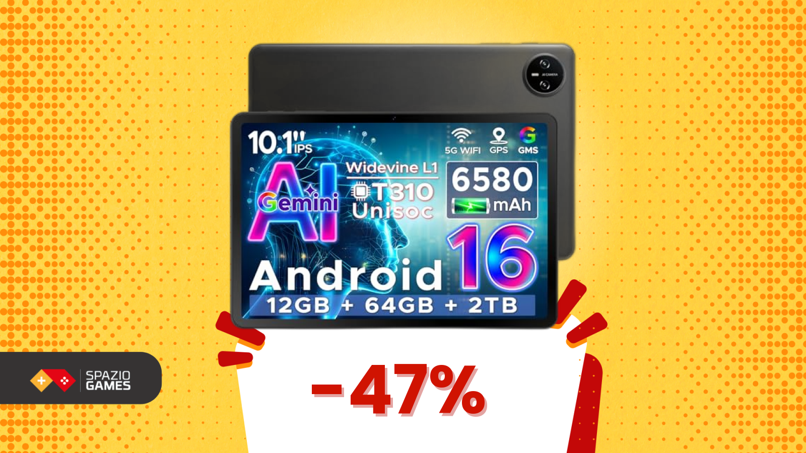 Questo tablet economico sorprende: Android all’ultima versione a soli ...