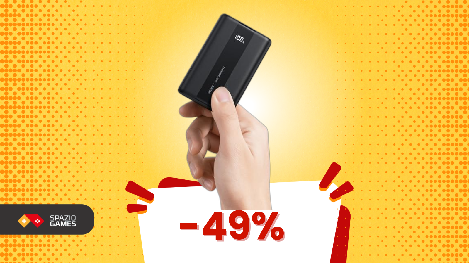 Solo per poche ore: questa powerbank è tua con un extra sconto ...