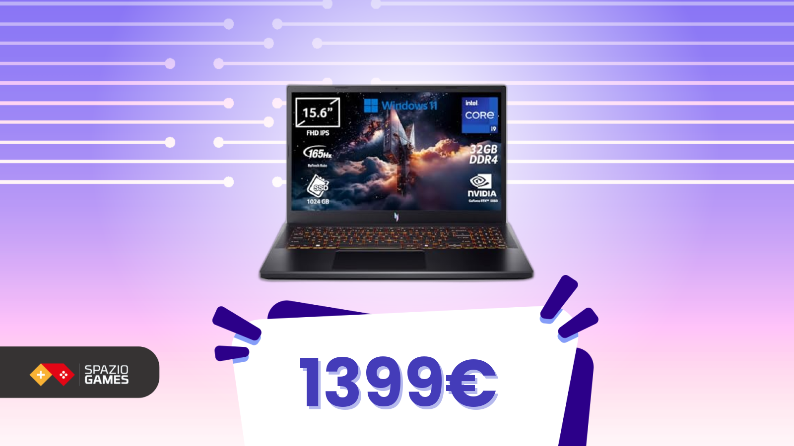 Non solo grafica: il Core i9 in questo Acer ora a prezzo shock ...