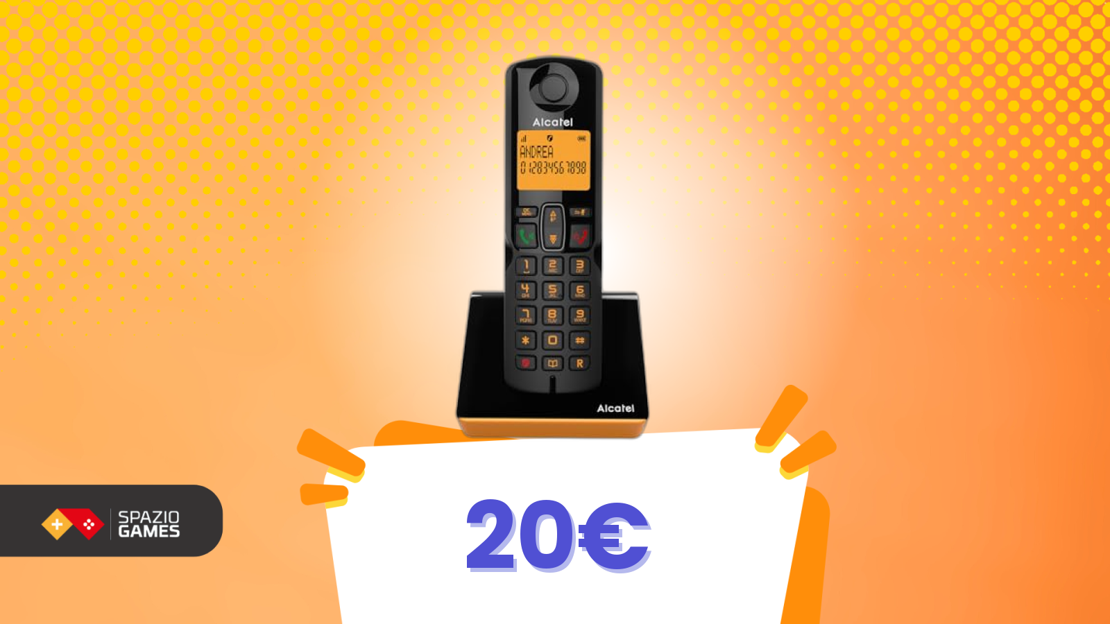 Alcatel, il telefono fisso perfetto per chi cerca semplicità (meno di ...