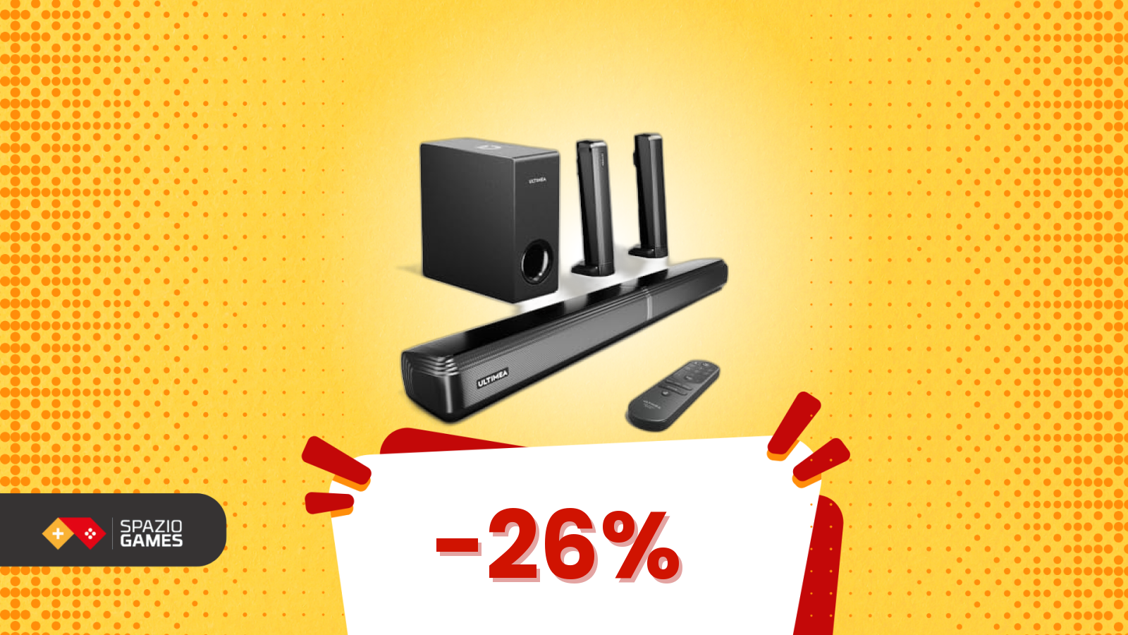 Unica nel suo genere: la soundbar che puoi usare come vuoi - SpazioGames