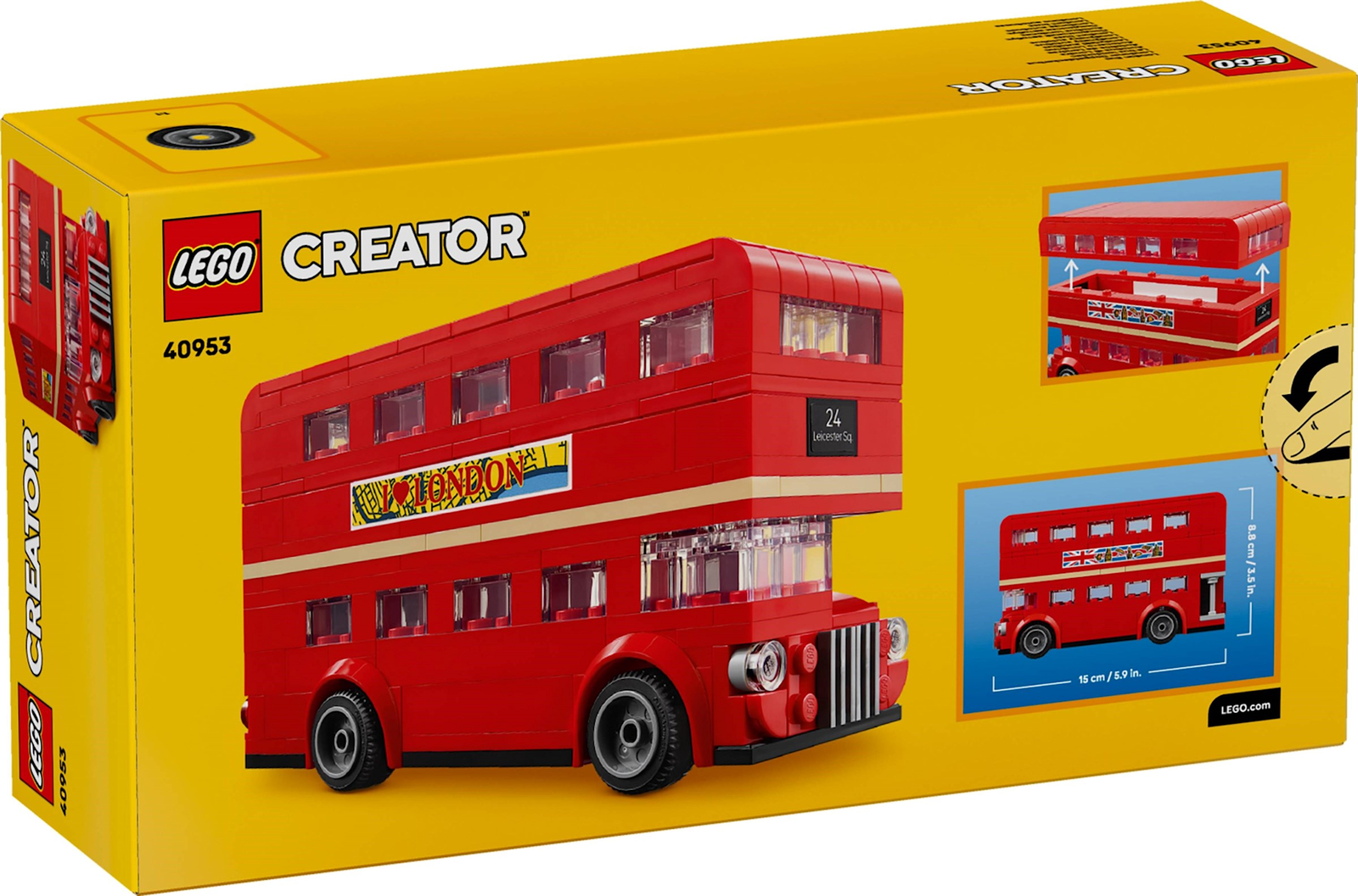 LEGO Creator: arriva l'autobus di Londra - SpazioGames