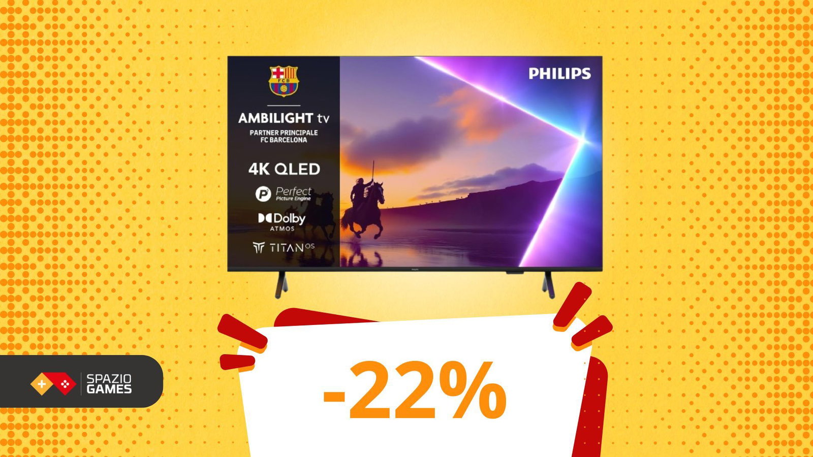 Vuoi l’effetto LED dietro la TV? Con questa Philips non serve altro ...