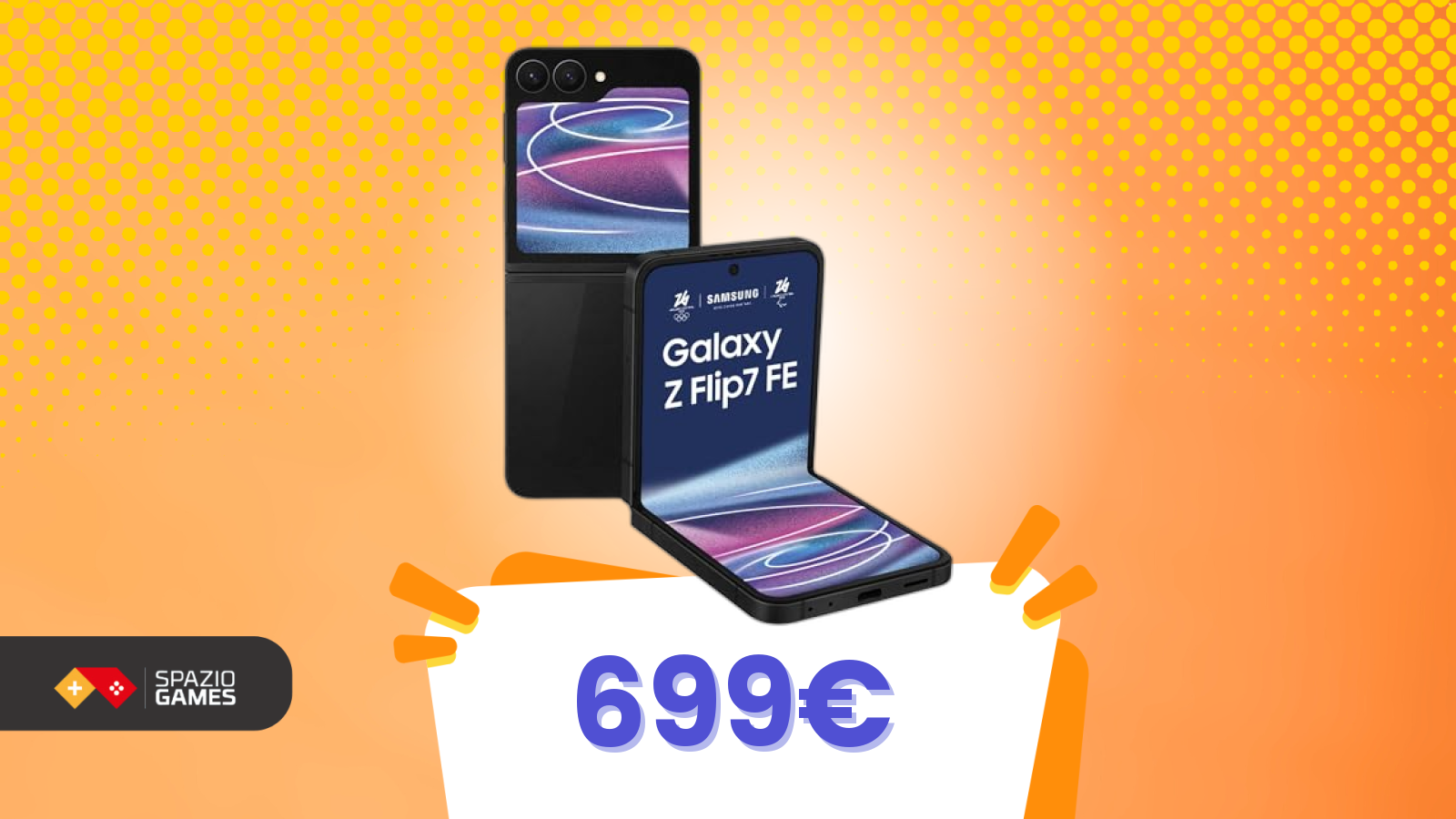 Galaxy Z Flip7: pronto per le Olimpiadi 2026, ora con 200€ in regalo ...