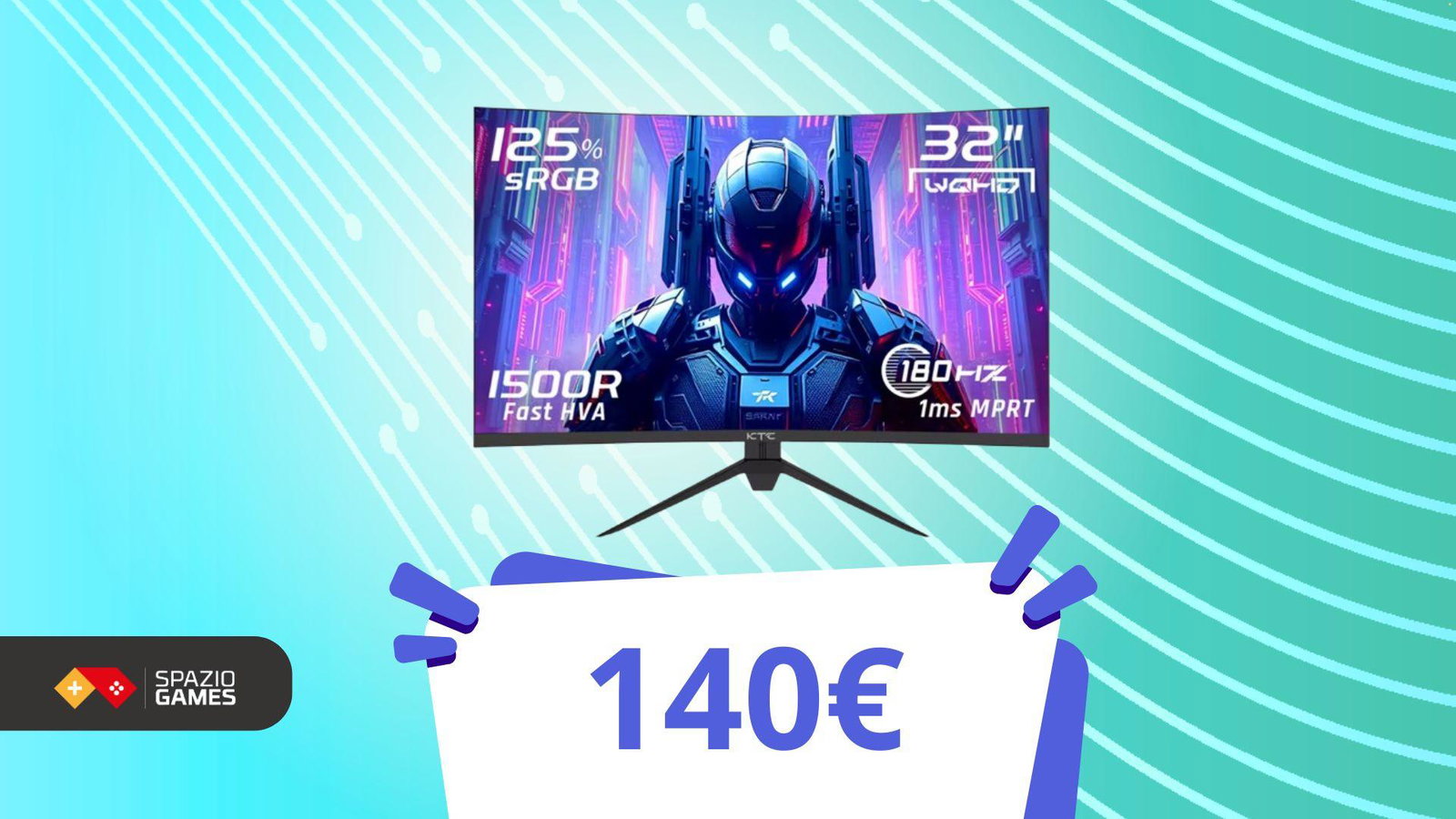 Se fai in fretta lo paghi 140€: monitor QHD con coupon - SpazioGames
