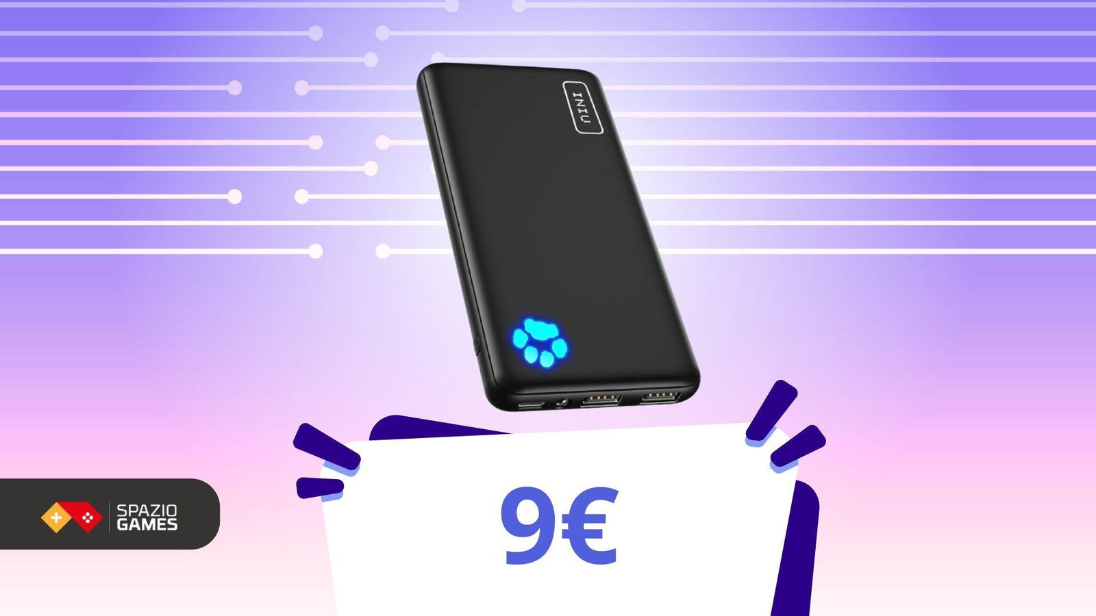 Con il doppio sconto, questa power bank scende sotto i 10€: è quella ...