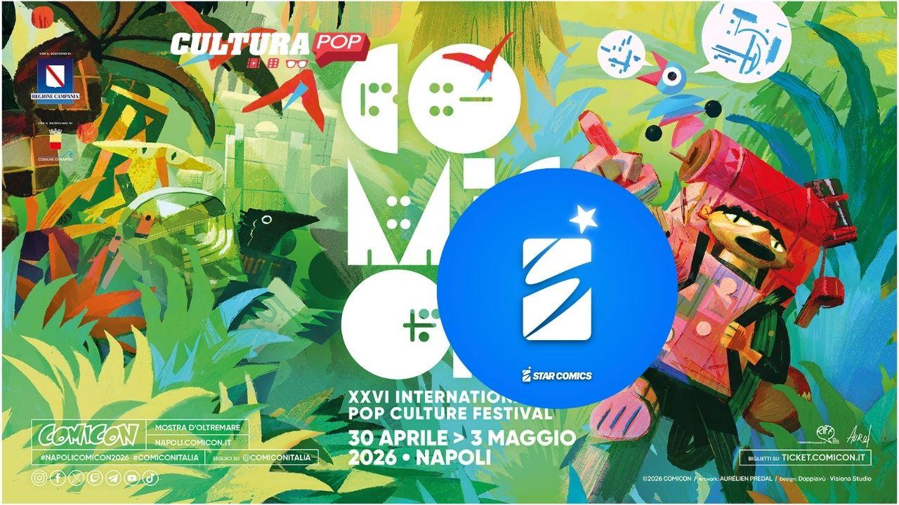 Star Comics - tutti i manga annunciati a COMICON Napoli 2026 - SpazioGames