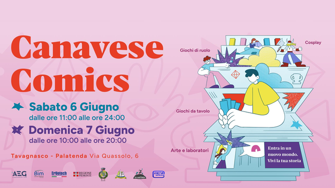 Canavese Comics 2026: la fiera del fumetto e del gioco a misura di ...