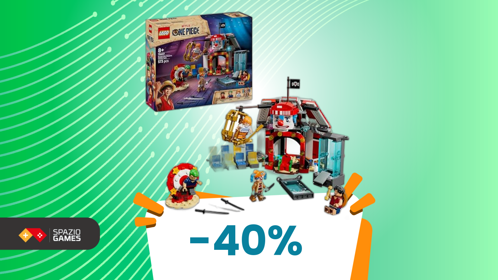 LEGO One Piece -40%: idea regalo ideale dagli 8 anni in su - SpazioGames